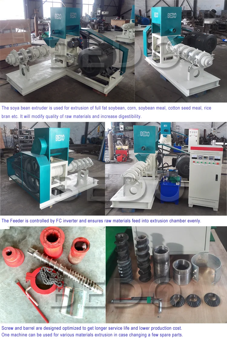 Factory Price Full Fat Soya Bean Extruder Machine - Buy Soya Bean ...