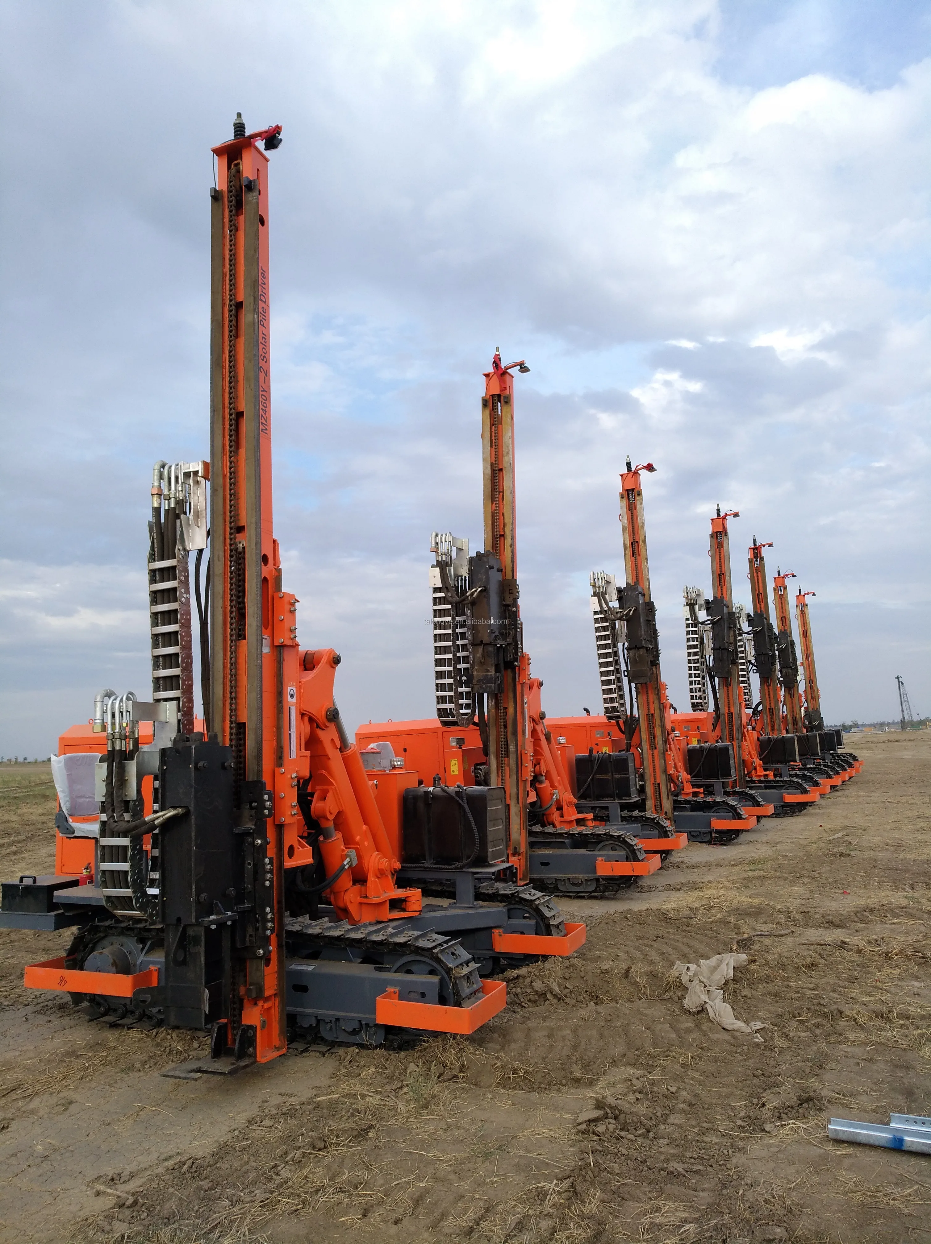 Hydraulic Solar Pile Driver - Efficient & Reliable Solutions