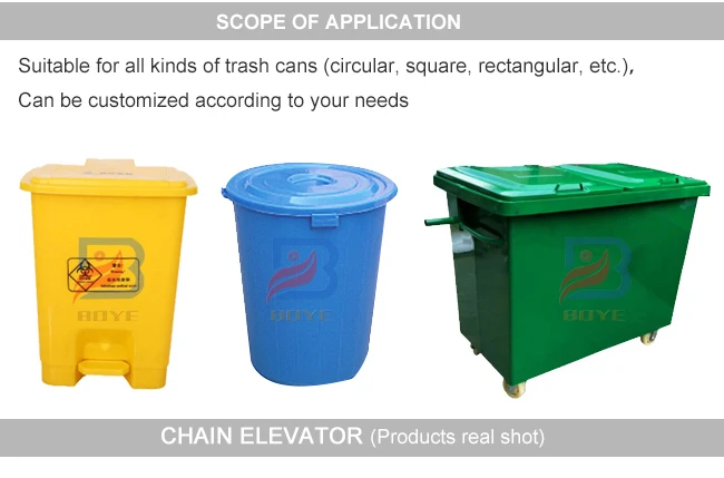 Electric Trash Can Elevator Garbage Cans Elevator - Buy Trash Dumper ...
