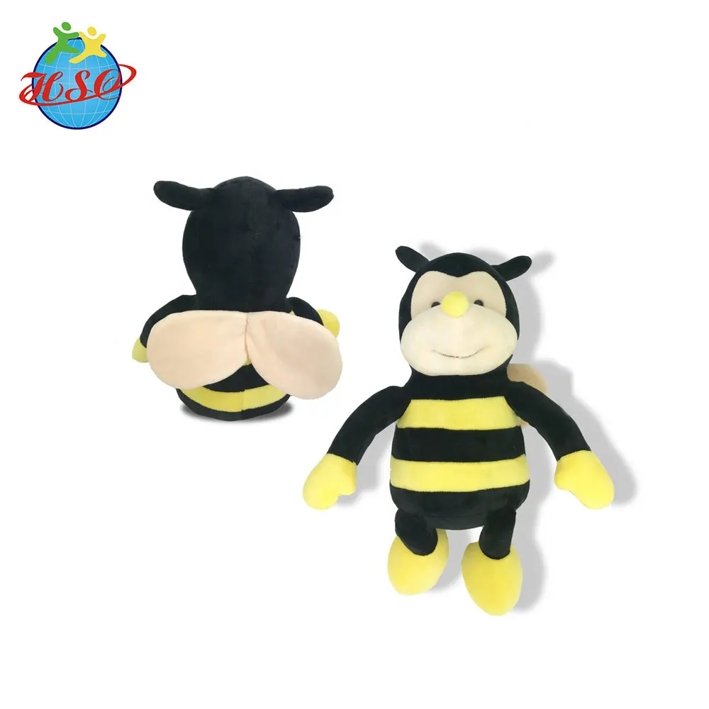 Funny Plush Stuffed Toy Yellow Flying Bees - Buy Plush Bee Flying ...