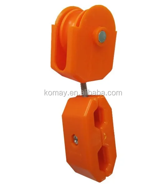 Komay Wire Rope Festoon Cable Trolley For Round And Flat Cable - Buy ...