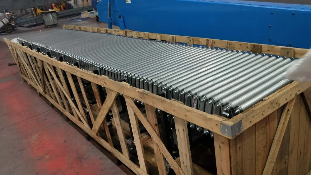 Powered Portable Roller Electric Conveyor - Buy Powered Roller Conveyor ...
