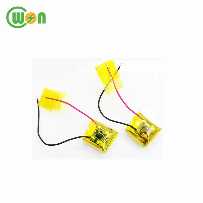 Super Small Lipo Battery 451012 40mah Tws Rechargeable Micro Li-po ...