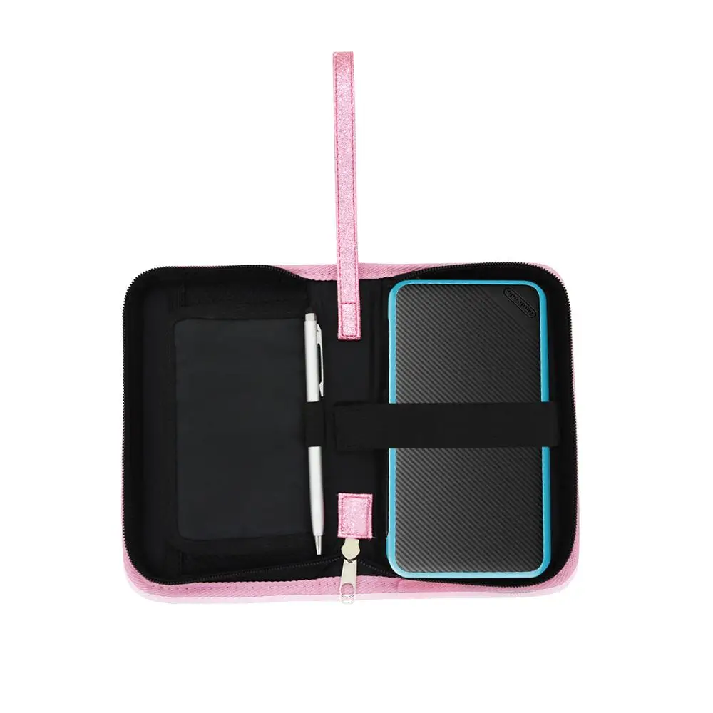 Luxury Folio Pu Leather Case Bag For Nintendo New 2ds Xl/new 3ds Xl ...