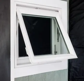 Top Hung Window Design For Toilet Or Bathroom - Buy Pvc/upvc Profile ...