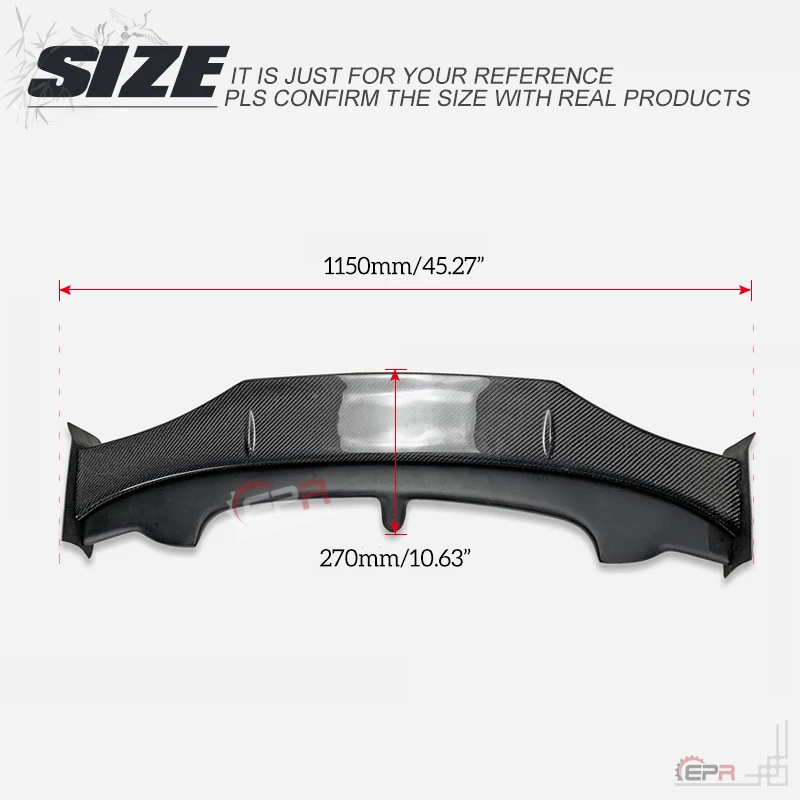 Aile Arrière En Fiber De Carbone Pour Mini Cooper S R56,Becquet Arrière ...