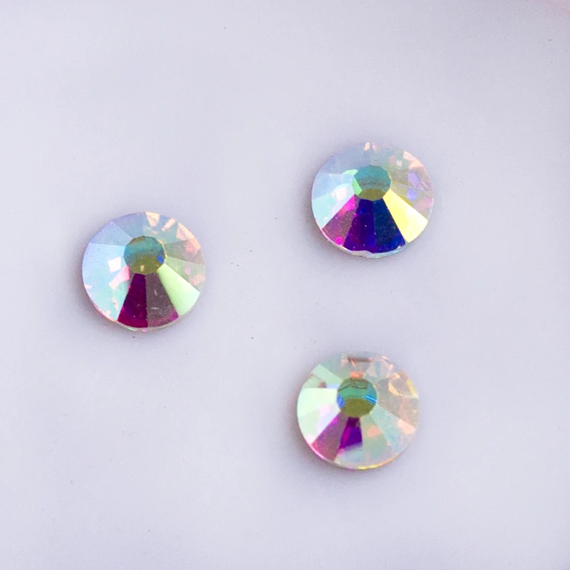 Flat Back Rhinestones In Bulk 2058 Non Hotfix Crystal Ab Of Different ...