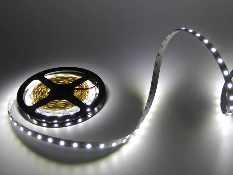 Decorative Mini 60leds/m Dc12v 4000k Flexible Warm White 5050 Led Strip ...