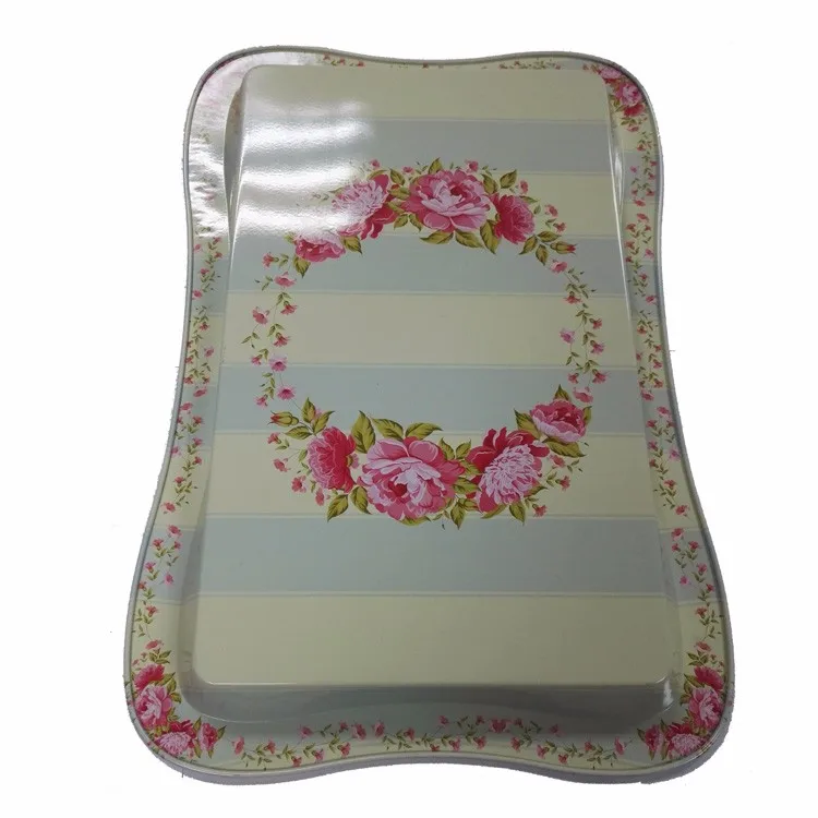 Custom Rectangular Tin Tray,Rolling Tin Tray,Tin Serving Tray - Buy ...