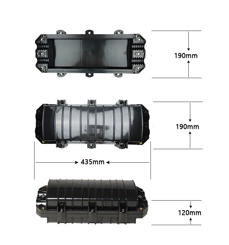 FTTA Joint Closure - Fiber Optic Cable Splice with 12 Core