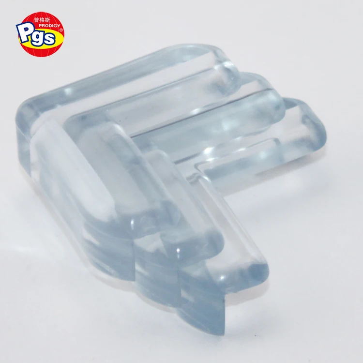 Plastic Corner Table Edge Protector Clear Furniture Sharp Guard Baby ...
