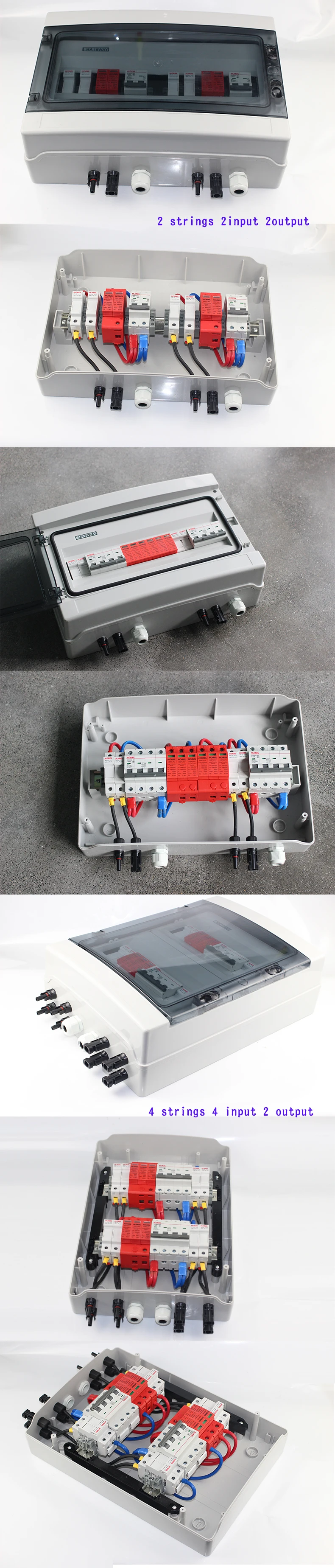 4 String Combiner Box DC1000V Solar Panel Combiner Box| Alibaba.com