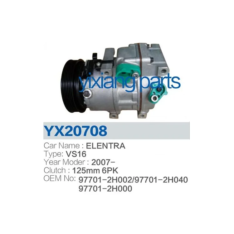 Oem 97701-2h001 I55046 97701-2h040 F500-an6aa-07 F500-an6aa-05 Vs16 Car ...