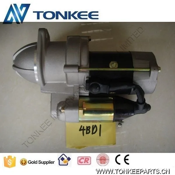 4bd1 Starter 4bd1 Starting Motor For Excavator - Buy 4bd1 Starting ...