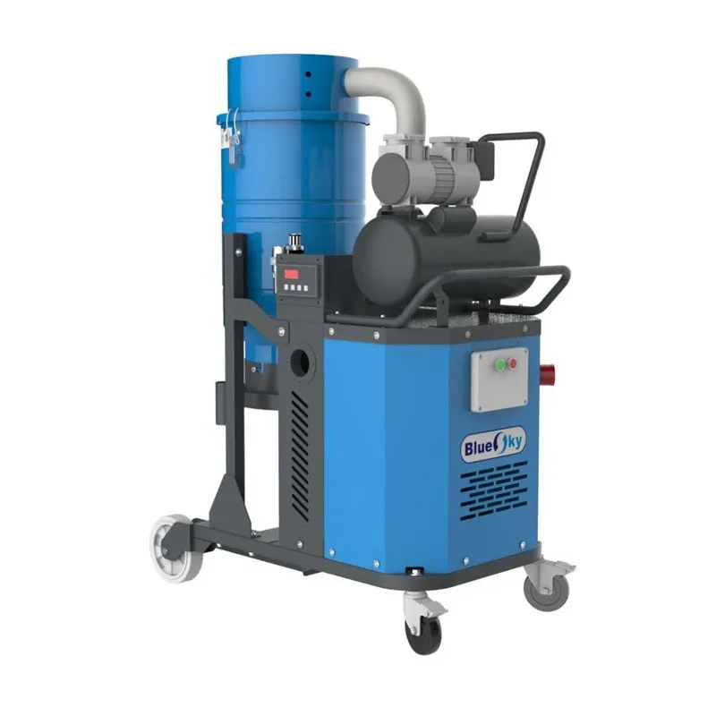 2.75'' Inlet Dust Extractor Vacuum Cleaner With Continuous Plastic Bags ...