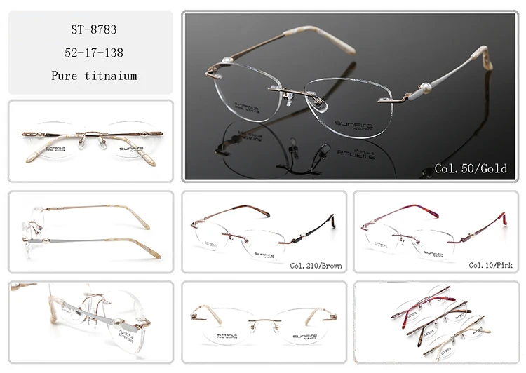 Ready Stock Latest Model Spectacle Frame, Italy Design Glasses Frames ...