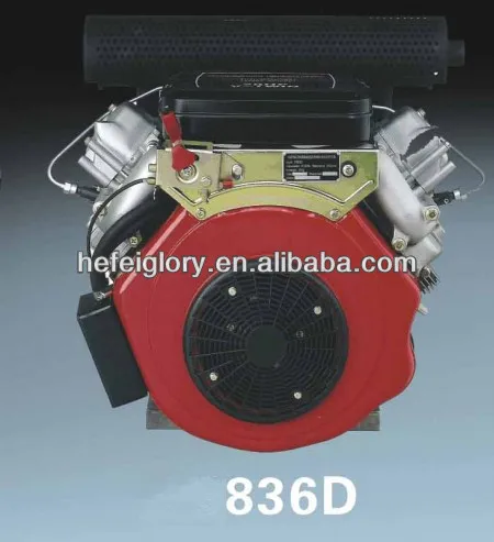 Hot Sale 20hp, 22hp, 25hp V Twin Air Cooled Diesel Engines