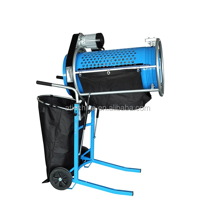 Vibration Sieve With 230v Motor,45rpm Drum Rotation Rotary Vibrating ...