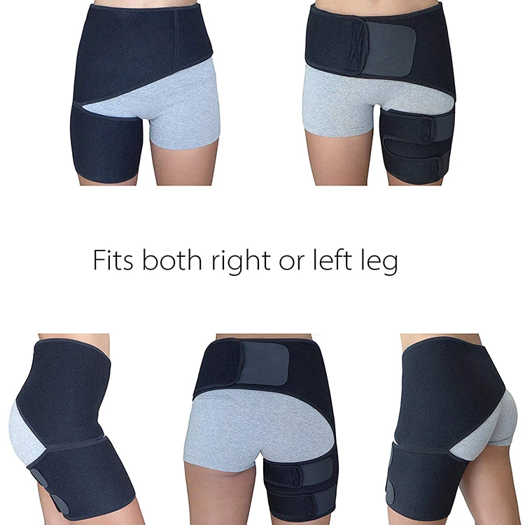 Black Or Blue Neoprene Orthopedic Hip Support Thigh Wrap Hip Support ...