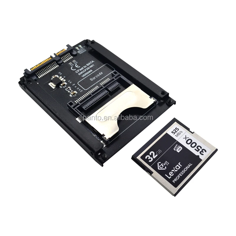 Sata 22pin To Cfast Card Adapter 2.5 Inch Hard Disk Case Ssd Hdd Cfast ...