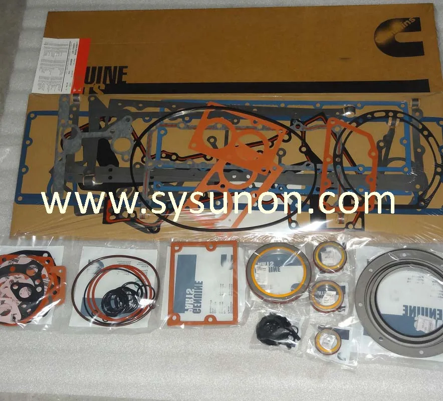 Diesel Engine Kt19 Upper Engine Gasket Kit 3801005 3800728 3800727 ...