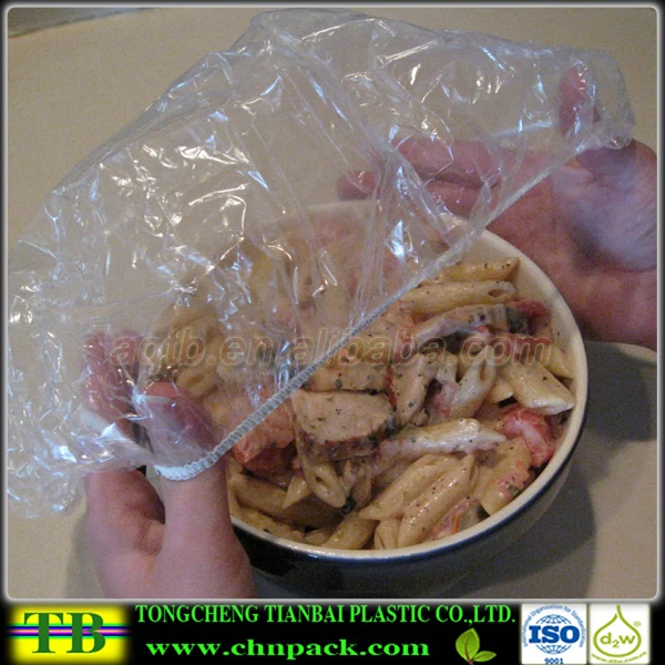 Disposable Food Grade Plastic Elastic Food Plate Covers - Buy Food ...