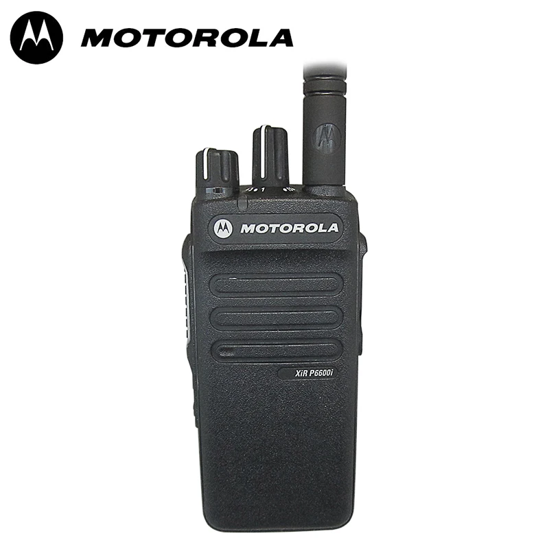 Motorola Mototrobo Xir P6600i Two Way Radio Vhf/uhf Walkie Talkie With ...