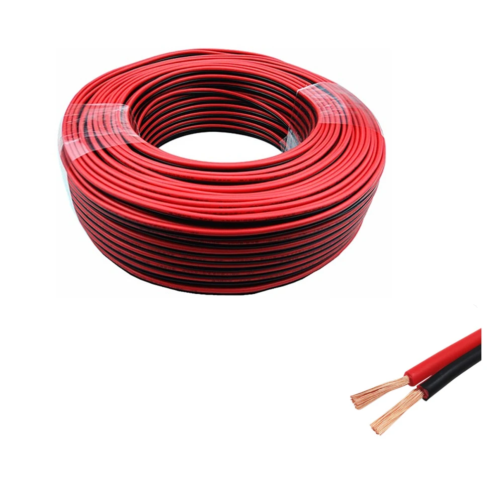 Pvc Awn 2464 18awg Preço Cabo Elétrico 10mm 2 Core Copper Wire Dc Cable ...
