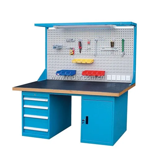 Industrial Steel Workbench - Mechanics Electronic Table