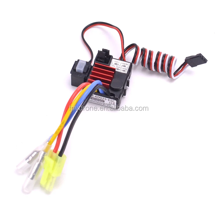 TB-60025 25A ESC for 1/18 RC Cars - Waterproof & Dustproof