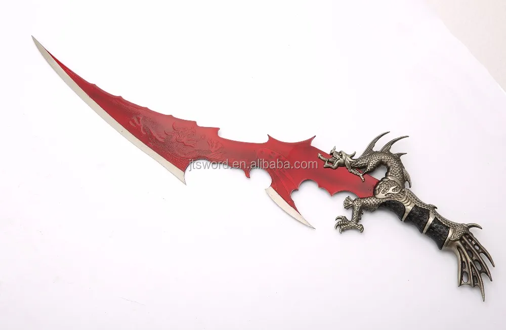High Quality Fantasy Dragon Short Sword With Display - Buy Dragon Sword ...