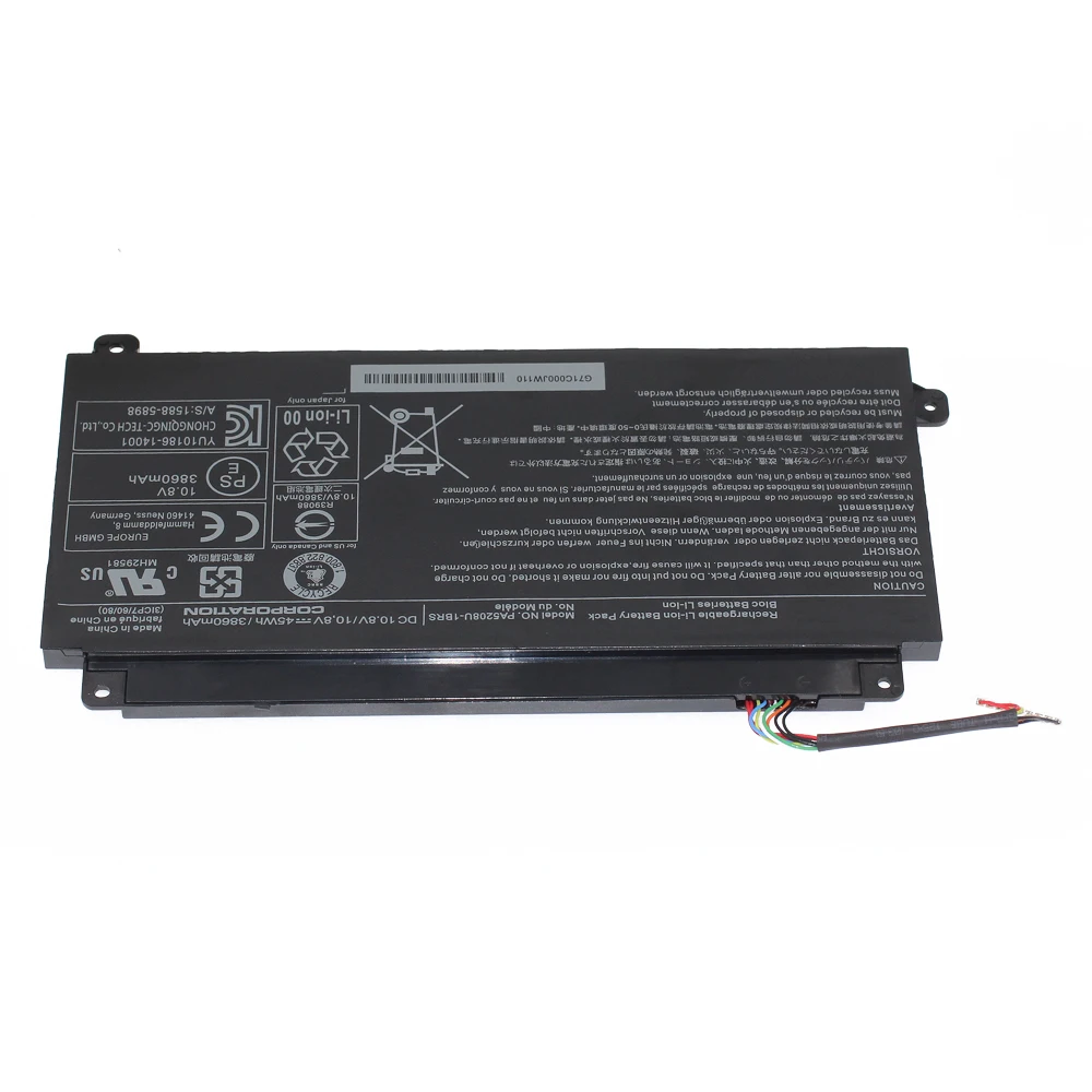 45wh 10.8v Laptop Battery P000645720 Pa5208u-1brs For Toshiba P55w E45w ...