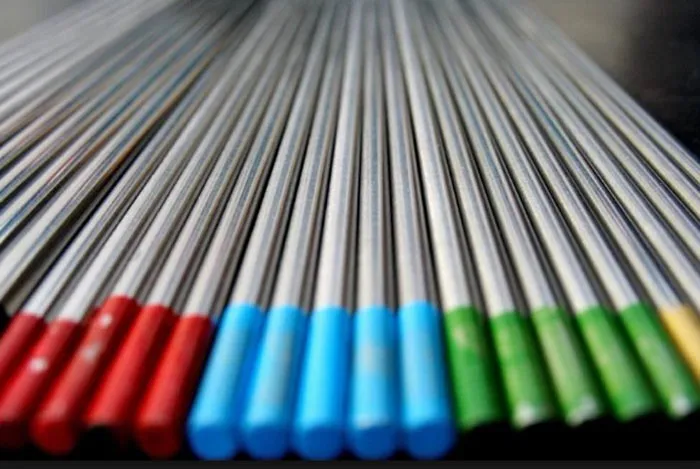 Tungsten Material Red Color Tips 1% Thoriated Tig Welding Tungsten ...