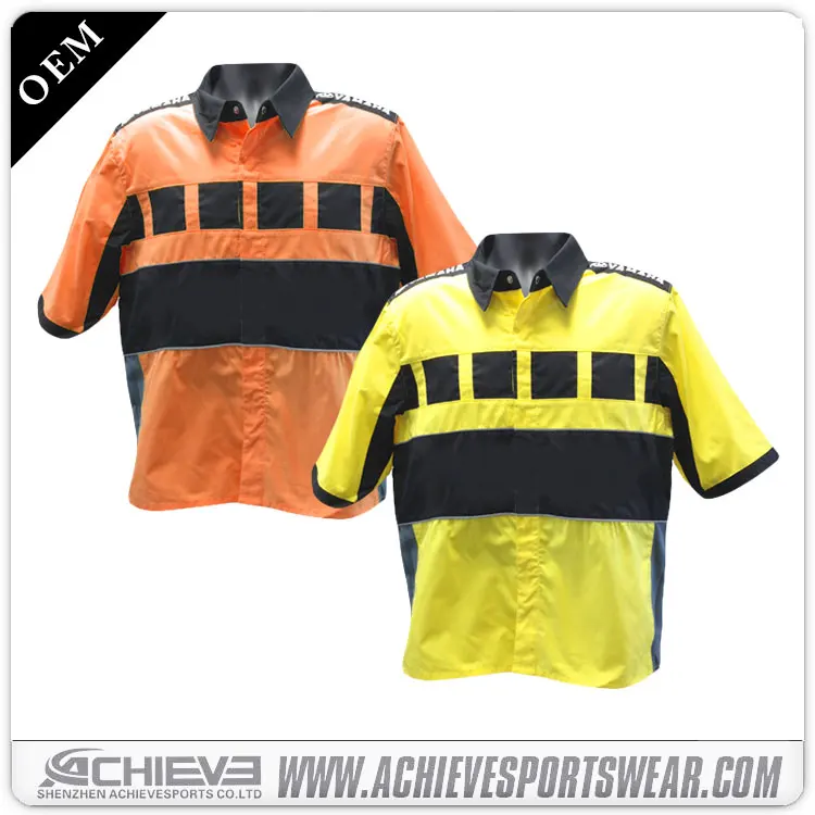 Sublimated Pit Crew Shirts Racing Team Jerseys - Buy Pit Crew Shirts ...