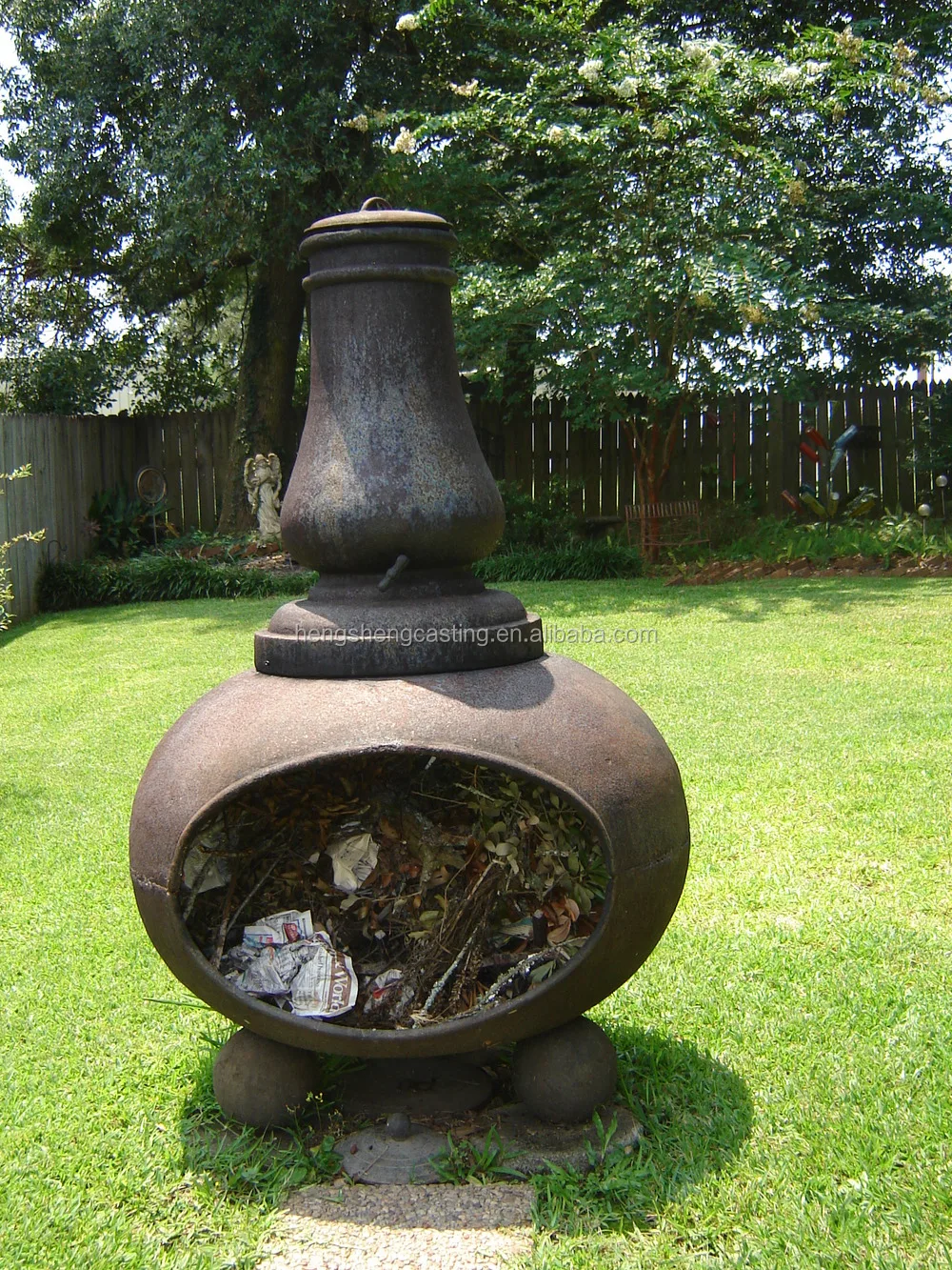 Outdoor Wood Burning Stove - Durable & Efficient Heating