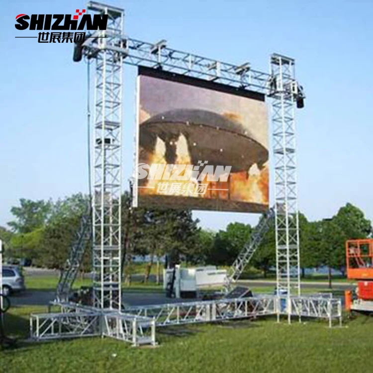 Outdoor Led Screen Aluminum Truss Stand/tv Stand Led Display - Buy Tv ...