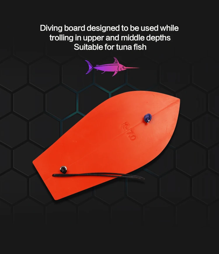 Honoreal Sea Fishing Trolling Diving Board For Fishing - Buy Diving ...