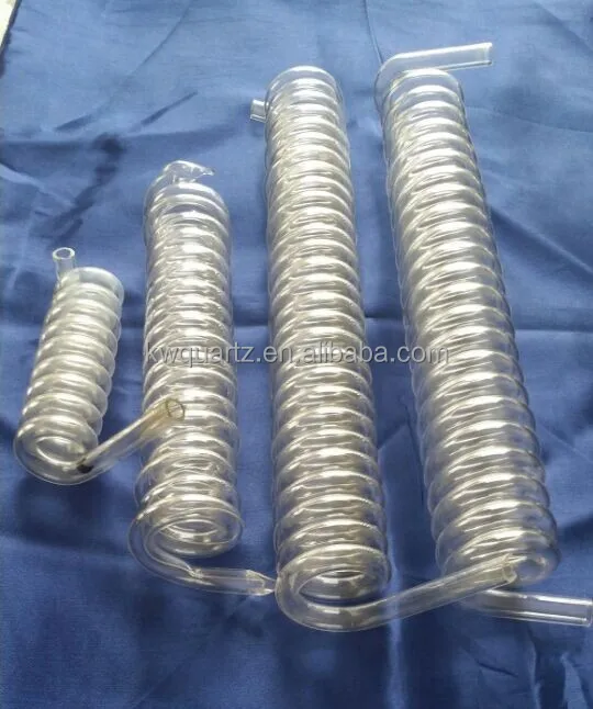Coil Tube/clear Quartz Glass Coil Tubing/quartz Glass Processing - Buy ...