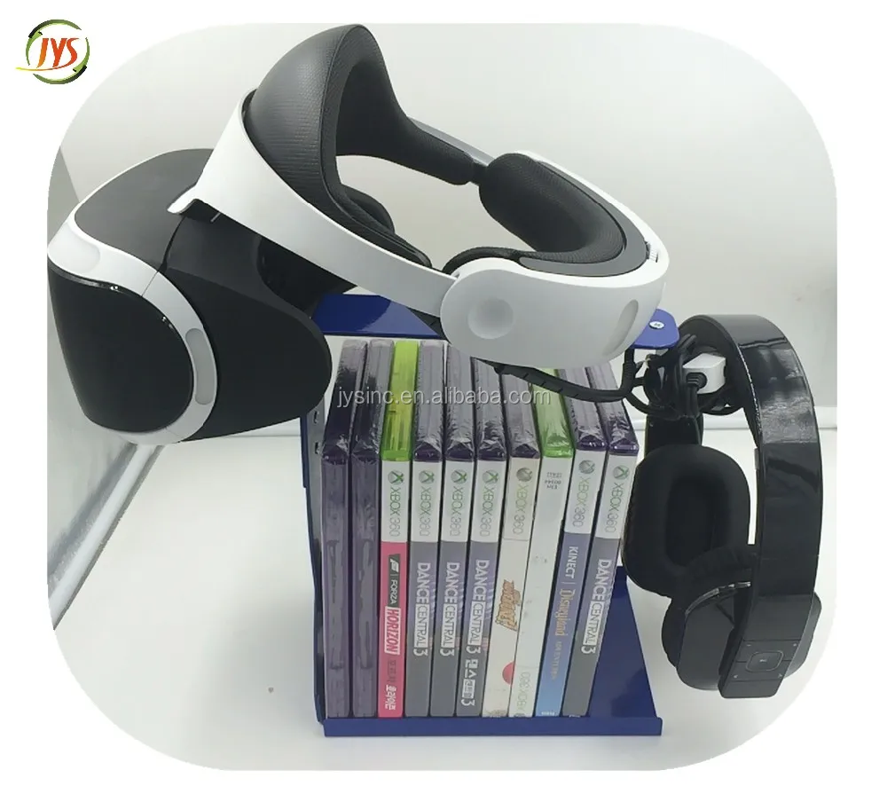 Ps Vr Headset Display Station With Game Disc Storage Stand For Sony Vr ...