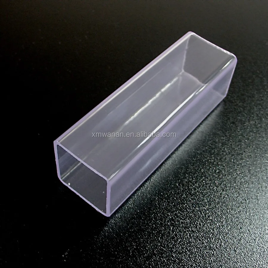 28*28mm Clear Pvc Square Plastic Tube - Buy Square Plastic Tube,Plastic ...