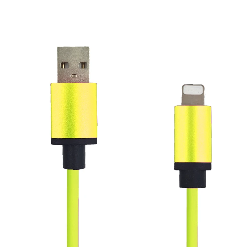 Colorful Powerline Two Sided Usb Double 8pin Round Tpe Usb 8pin Cable ...
