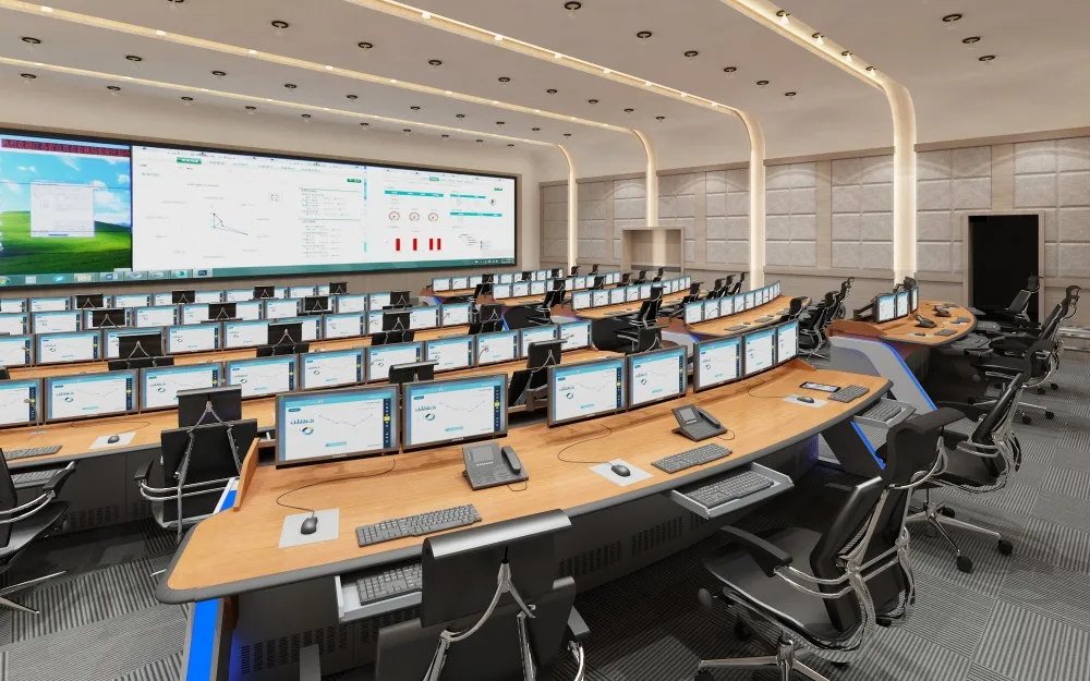Workstation Control Room Console - Buy Control Desk,Control Room ...