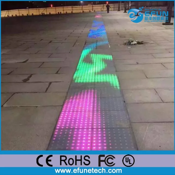 Outdoor Led Rgb Color Changing Interactive Sensor Dance Beam ...