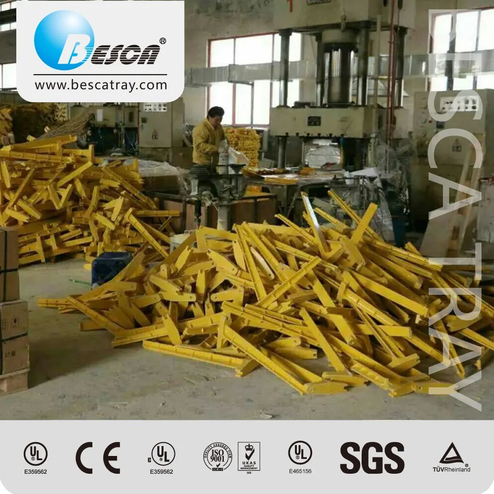 Frp Grp Fireproof Fiberglass Cable Tray Wall Bracket - Buy Wall Bracket ...