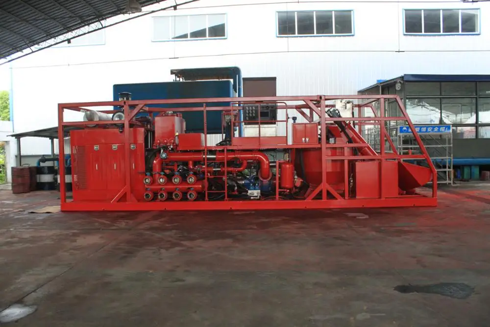 Sand Blender Skid Mounted For Petroleum Oilfield Use In Middle East Or ...