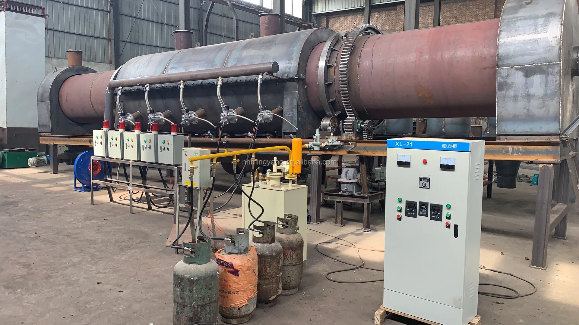 Continuous Carbonization Furnace - Efficient Charcoal Making