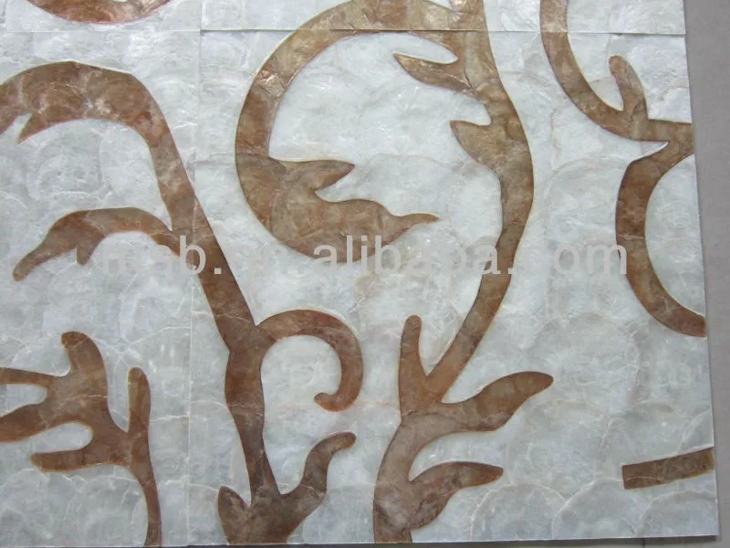 Natural Capiz Shell Mosaic Wall Tiles Philippines,Seashell Backsplash ...