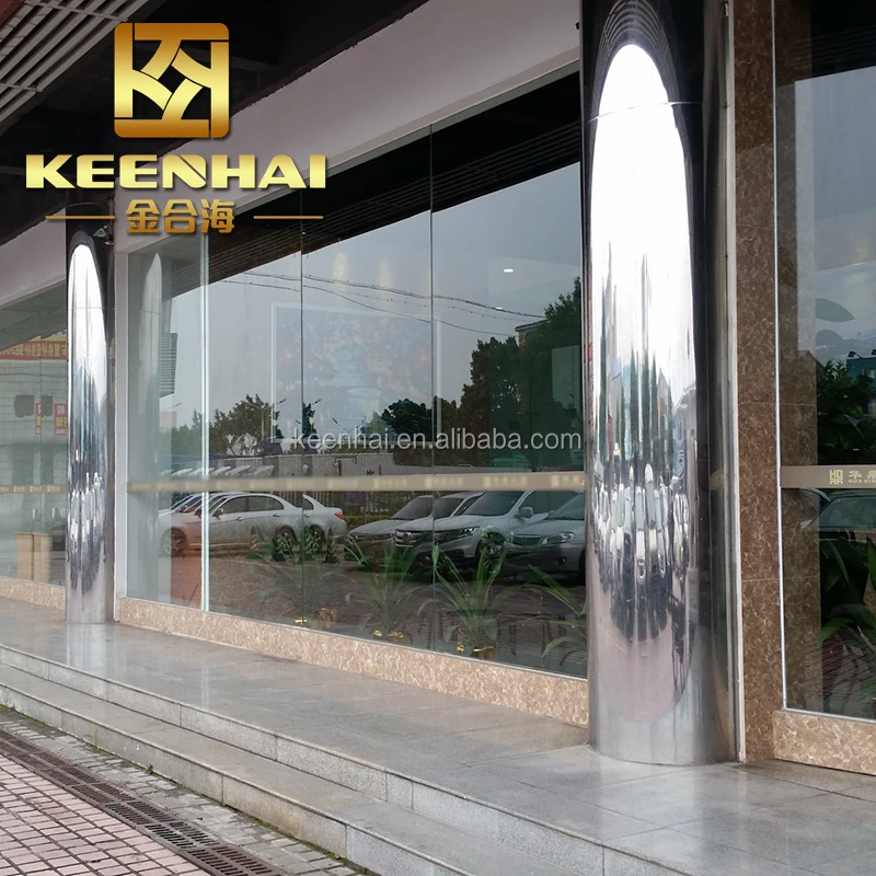 Stainless Steel Pillar Cladding Boards for Building Interiors