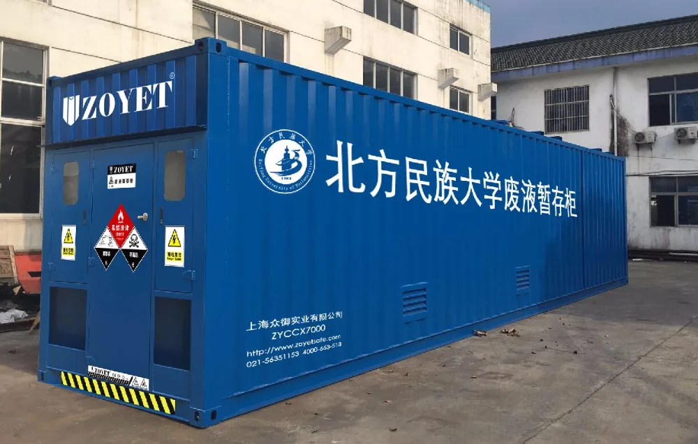 Walk-in Explosion Proof Container For Ibc Drum Storage - Buy Explosion ...