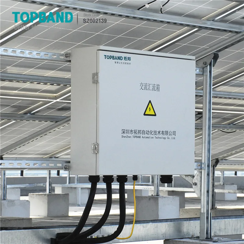 Ip65 Circuit Breakers Surge Protection Solar Combiner Box 4~24 In 1 Out ...